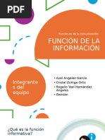 Función Informativa - Con Ejemplos | PDF | Comunicación humana ...