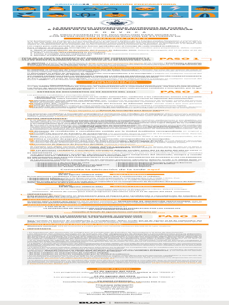 03.Convocatoria de Inscripcion Revalidacion NMS 2024 | PDF | Gobierno