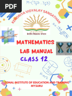 Grade 12 Lab Manual | PDF | Function (Mathematics) | Mathematics