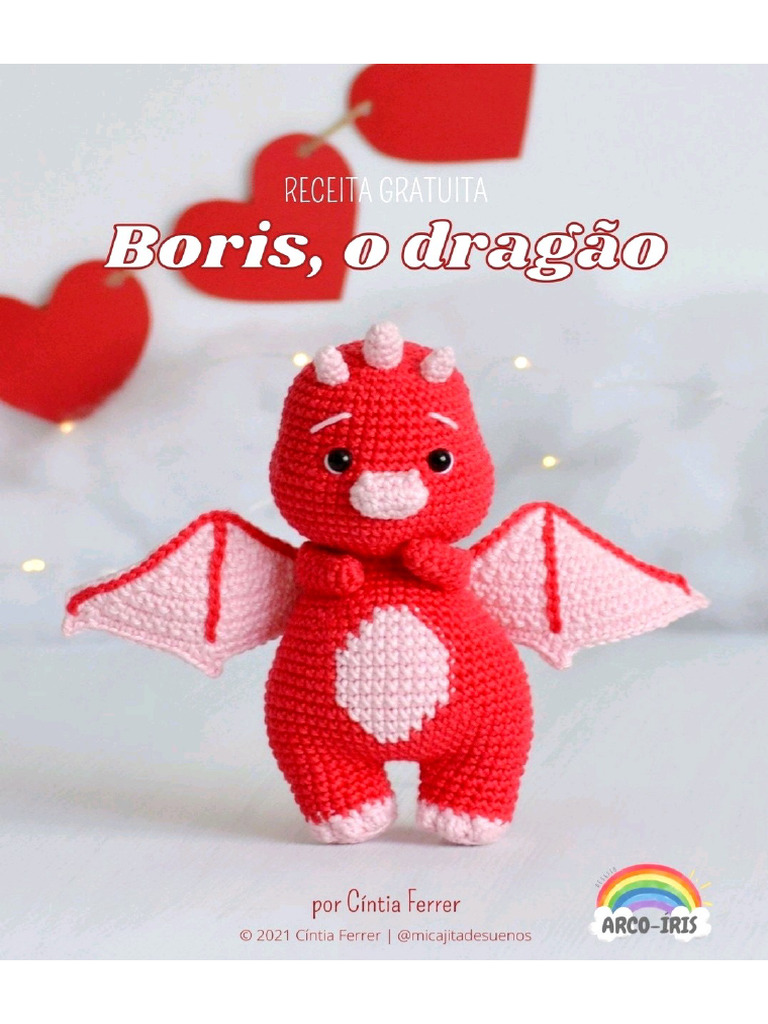 Boris, El Dragón Amigurumi | PDF