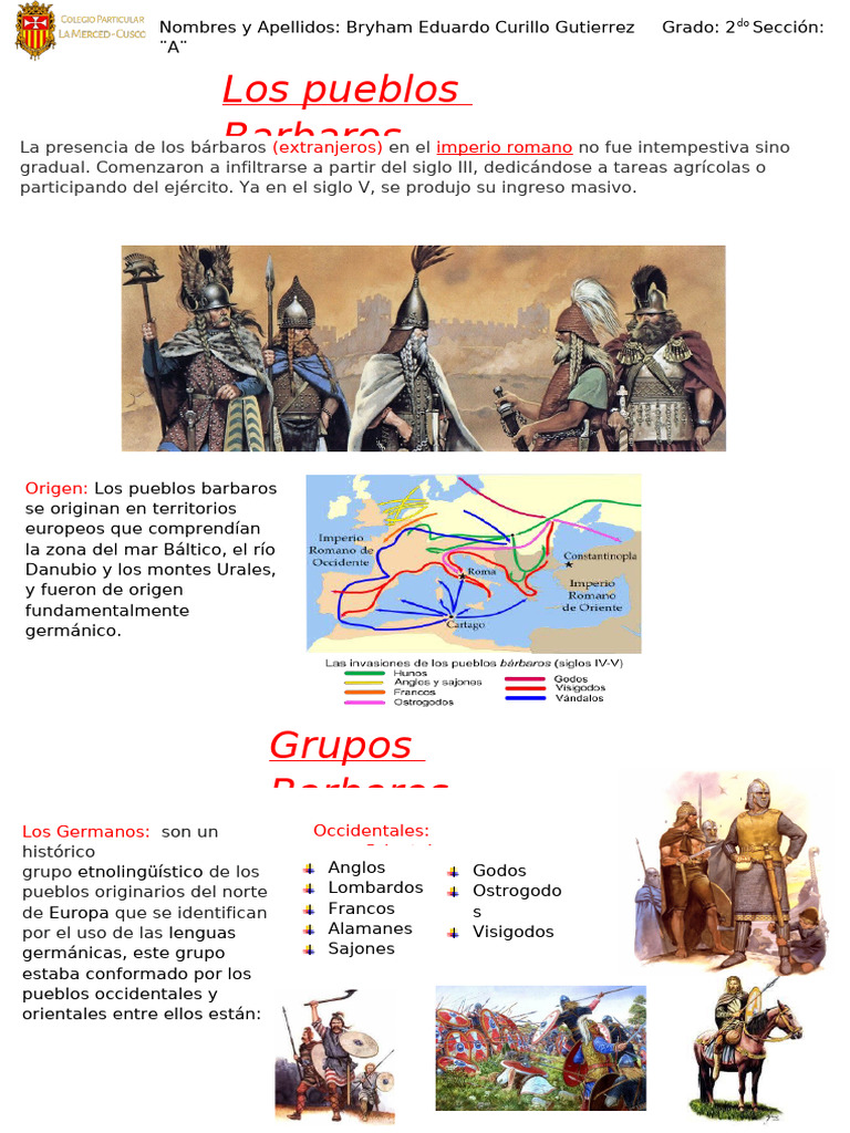 Ficha Cs | PDF | Pueblos germánicos | Eslavos