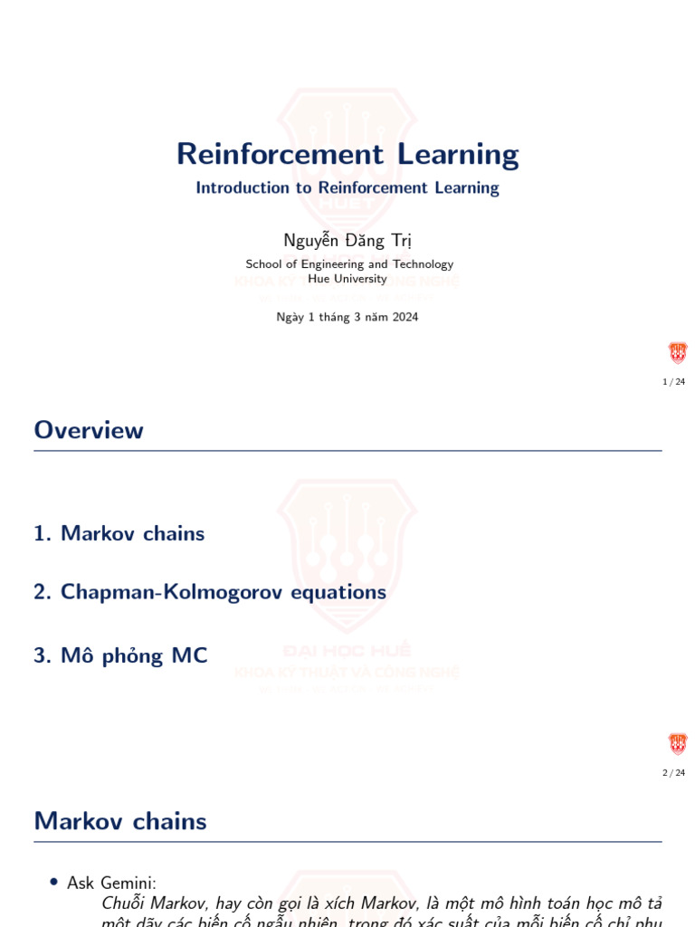 Introduction To Reinforcement Learning | PDF