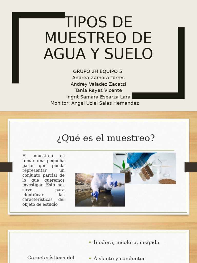 Guía de Muestreo de Agua y Suelo | PDF | Agua | Suelo