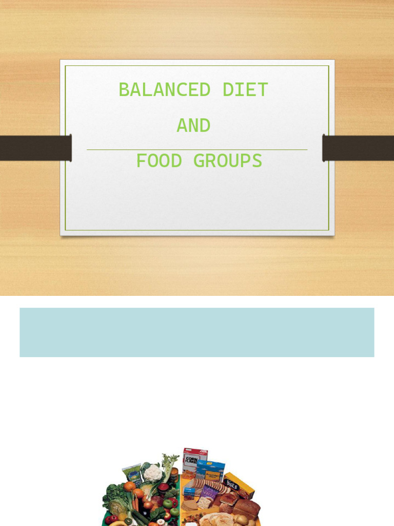 Balanced Diet | PDF | Foods | Vegetables