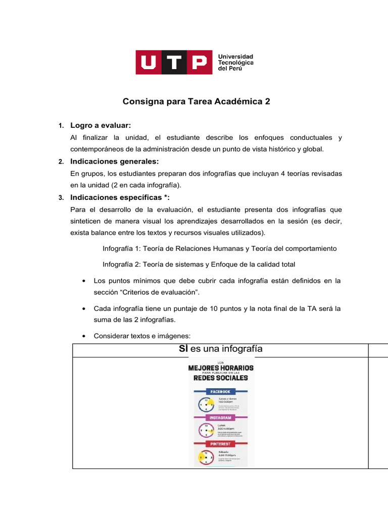 TA2_INDICACIONE | PDF | Infografia | Evaluación