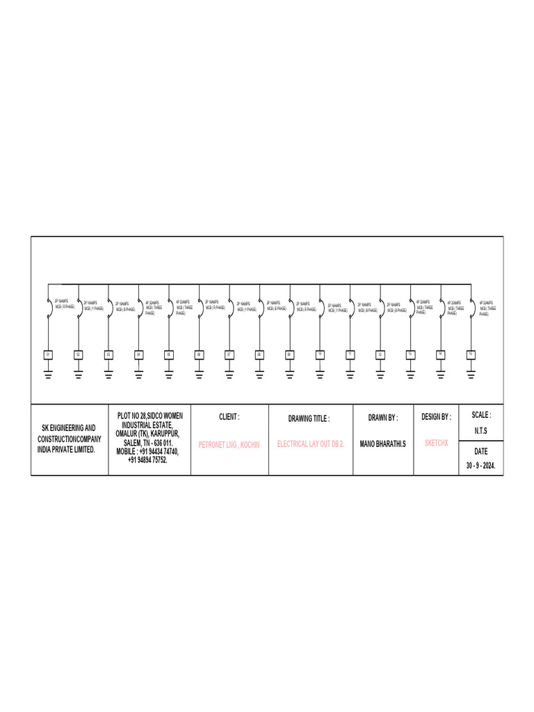 DB 2 Electical Layout-Model | PDF