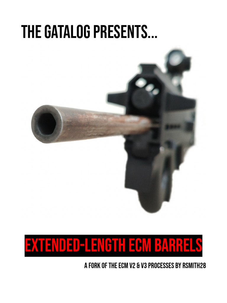 Extended-Length ECM Barrels | PDF | Cartridge (Firearms) | Gun Barrel