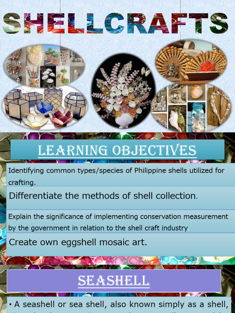 Philippine Shell Crafting Guide | PDF