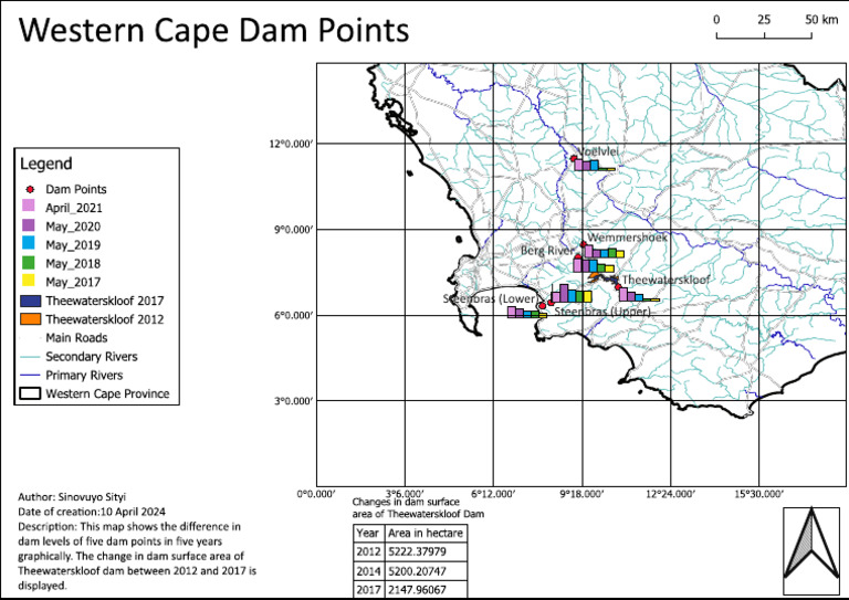 Map of Western Cape | PDF