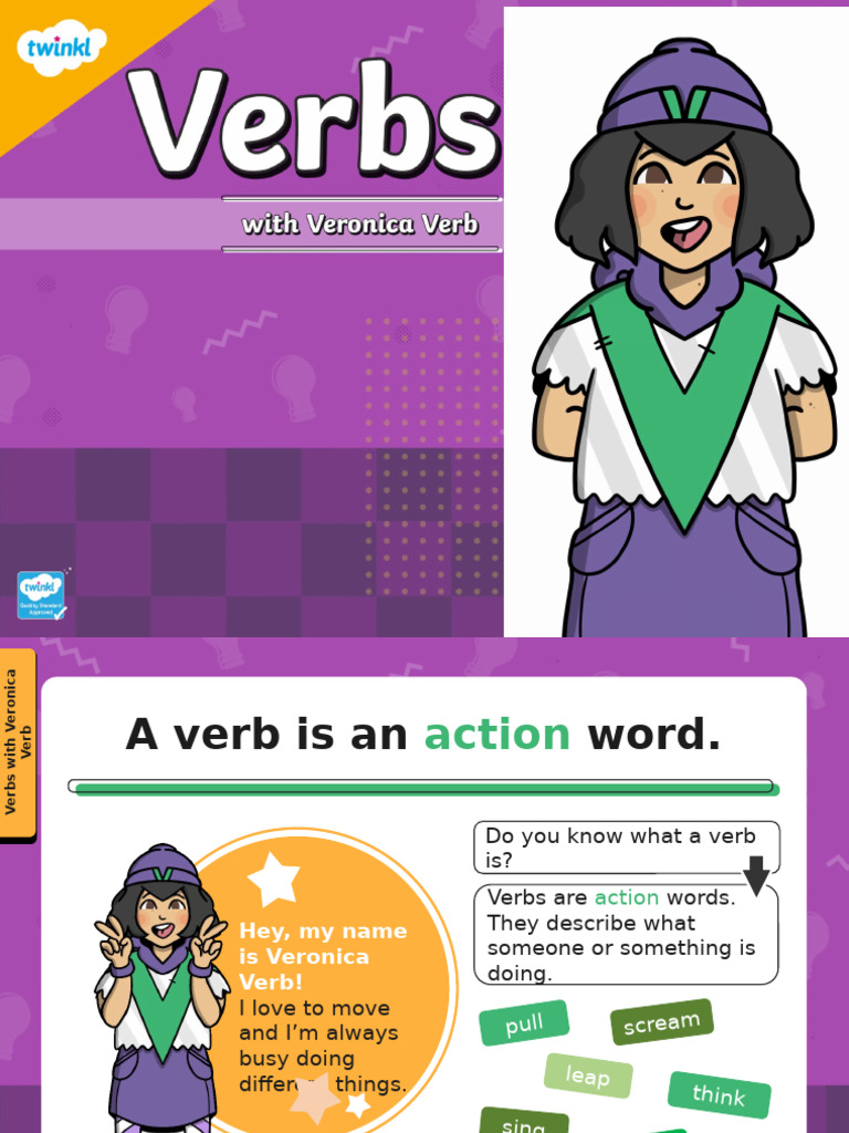 T L 4871 Verbs Powerpoint Ver 4 | PDF | Linguistics | Grammar