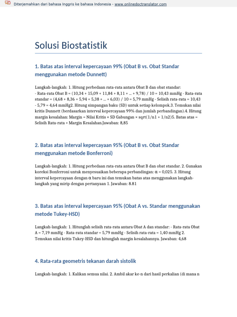 Biostatistics Solutions Extended (1) (2) .En - Id | PDF | Pengembangan Diri | Sains & Matematika