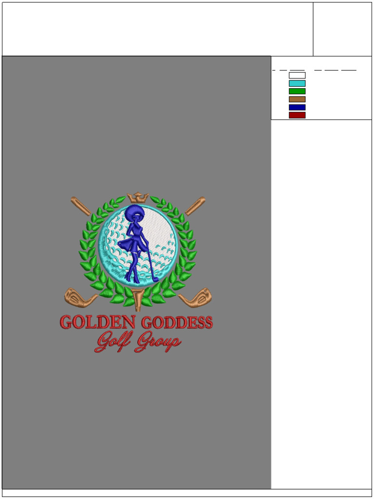 Golden Goddess Print | PDF