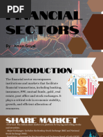 Overview of 8 Financial Sectors in India | PDF | Business | Finance ...