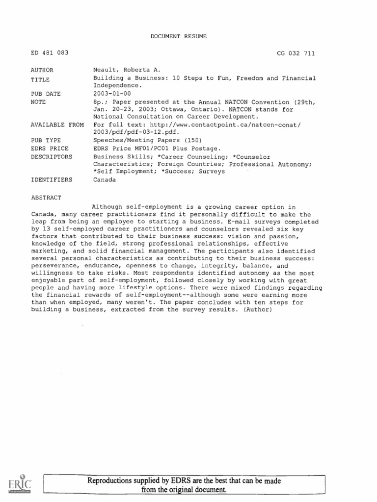 How To Start Business Article | PDF | Employment | Marketing