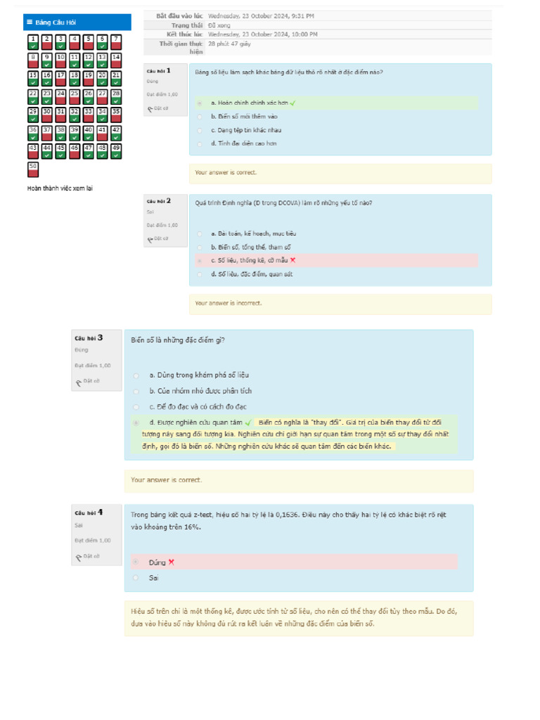 Ôn Thi CK Toán XSTK | PDF