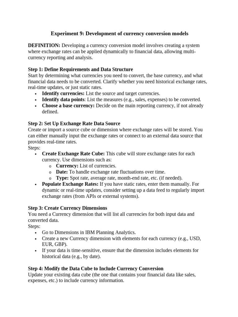 Experiment 9 PA Lab | PDF | Exchange Rate | Currency