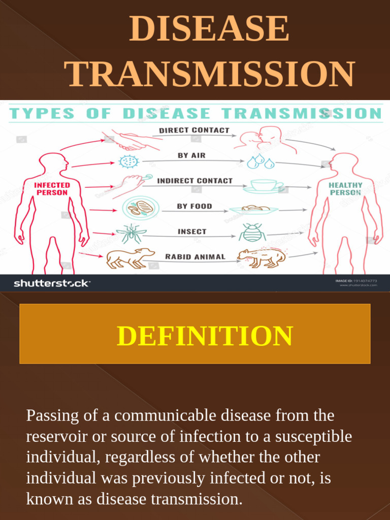 Disease Transmission | PDF | Infection | Clinical Medicine