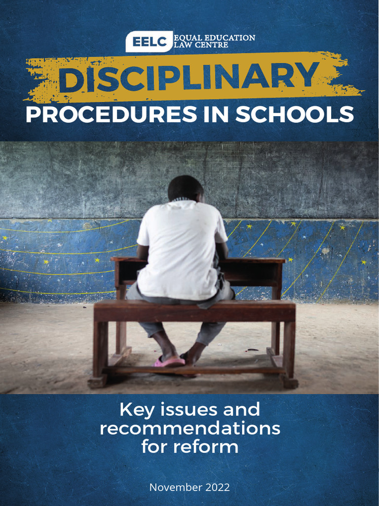 Disciplinary Procedures Web3 Edited Version | PDF | Learning | Justice