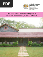 AICTE QIP - PG Certificate - Programme Guidelines 2025-26 - Scheme Guidelines | PDF | Curriculum