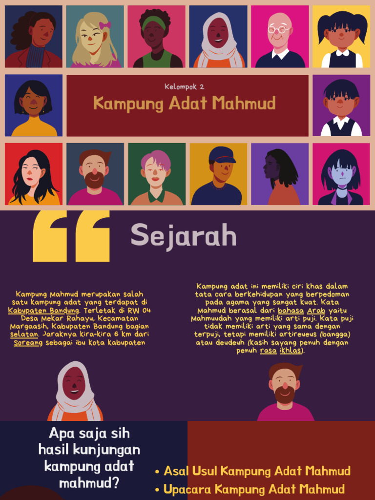 Kampung Adat Mahmud | PDF