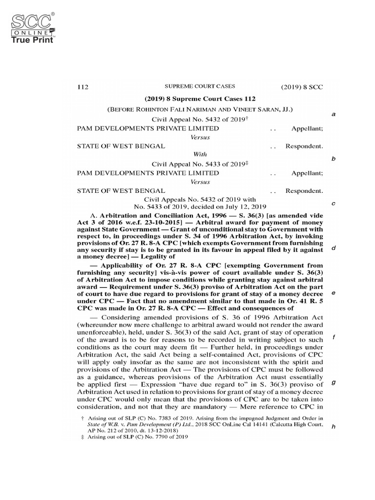 TP 2019 8 SCC 112 127 Ymc2113 Columbiaedu 20240902 224757 1 16 | PDF ...