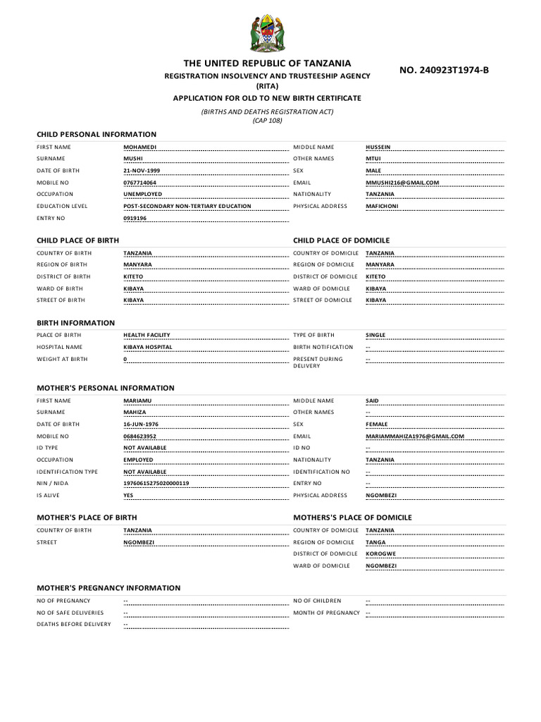 Application Form 20240923B 2144 | PDF | Government Information ...