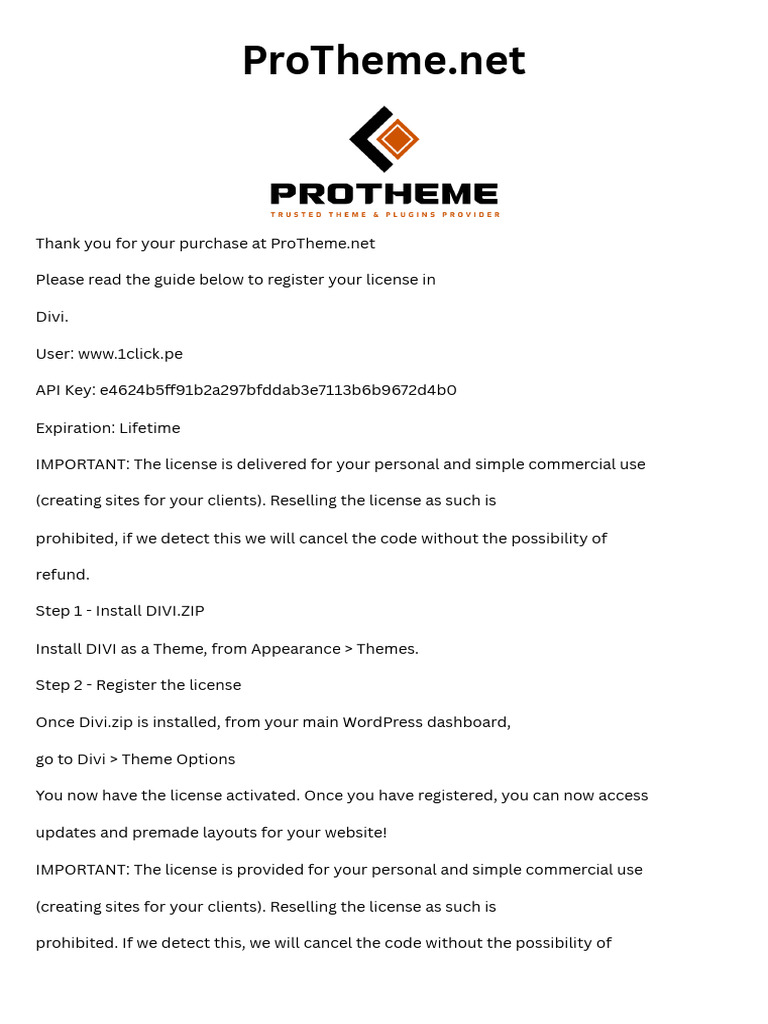 ProTheme.net | PDF