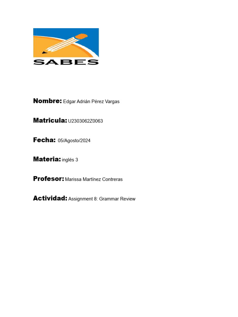 Assigment.8 EAPV | PDF