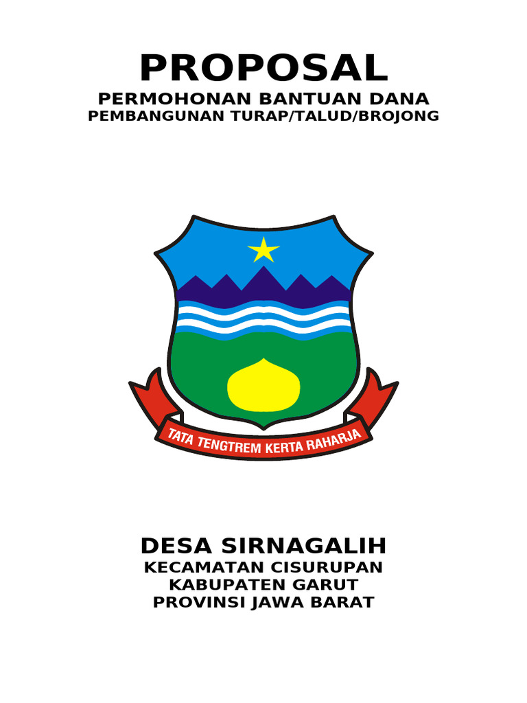 Proposal Turap, Talud, Bronjong | PDF