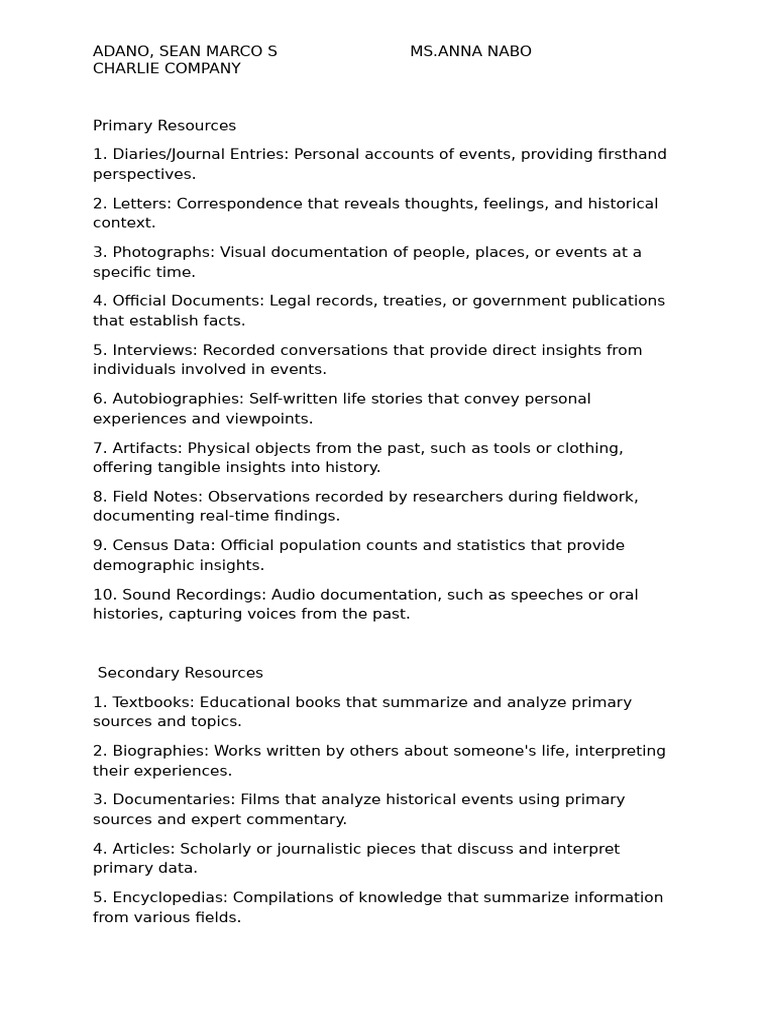 Adano Sean Marco S | PDF | Social Science