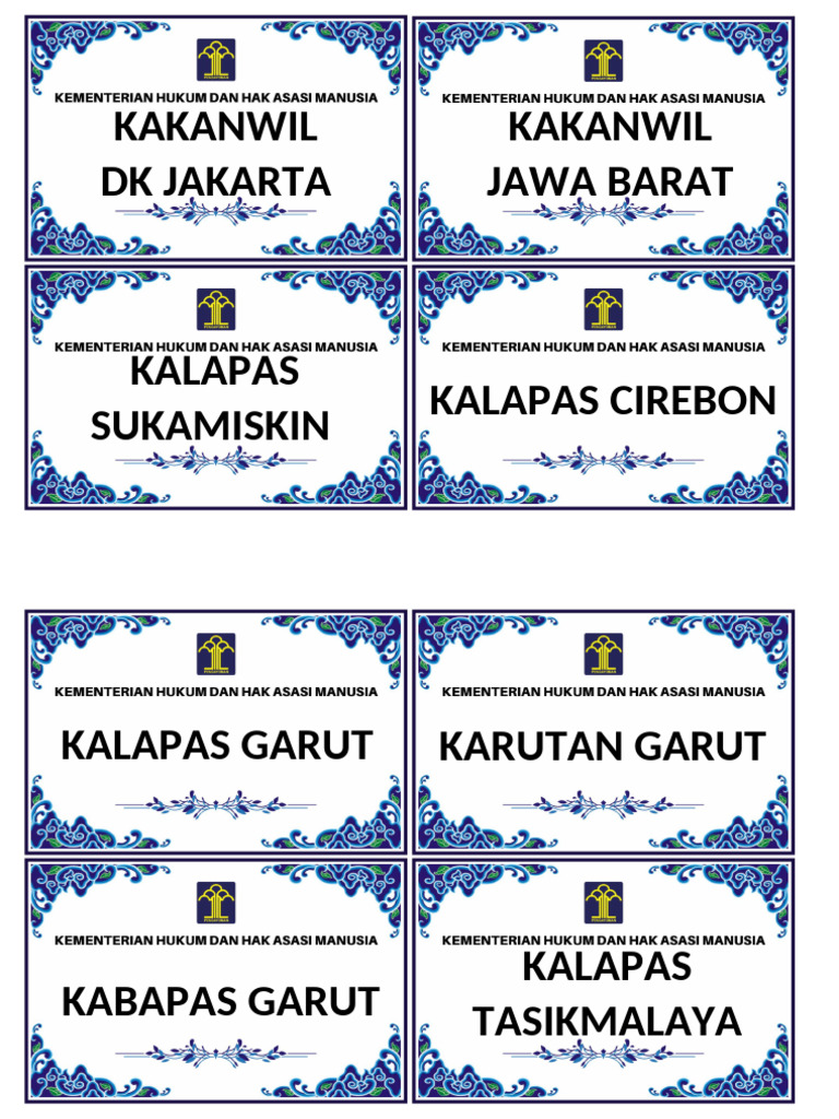 Name Tage Baru Upt | PDF