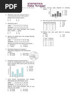 Soal Statistika - Data Kelompok | PDF