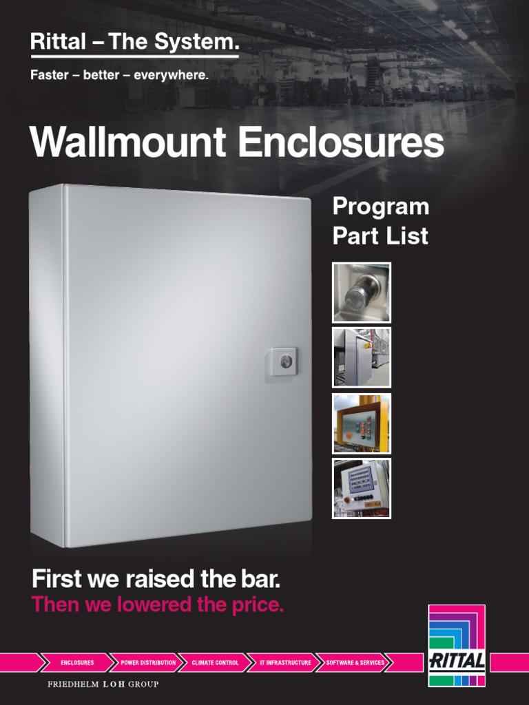 Rittal WM Brochure Current and Approved | PDF | Home & Garden ...