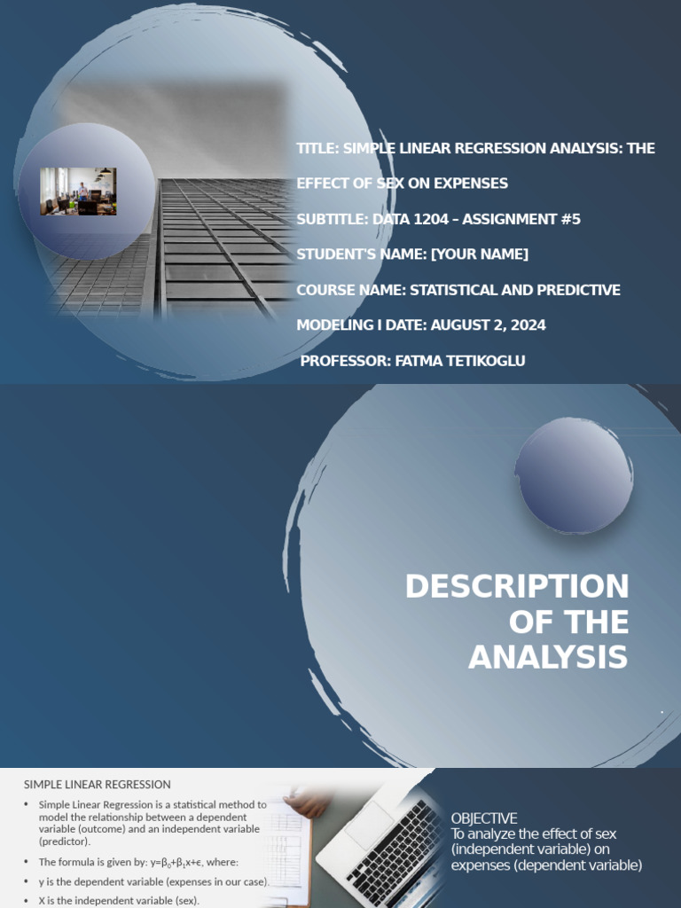 Presentation 4 | PDF | Dependent And Independent Variables | Linear Regression