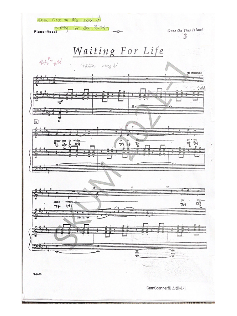 Waiting for Life | PDF