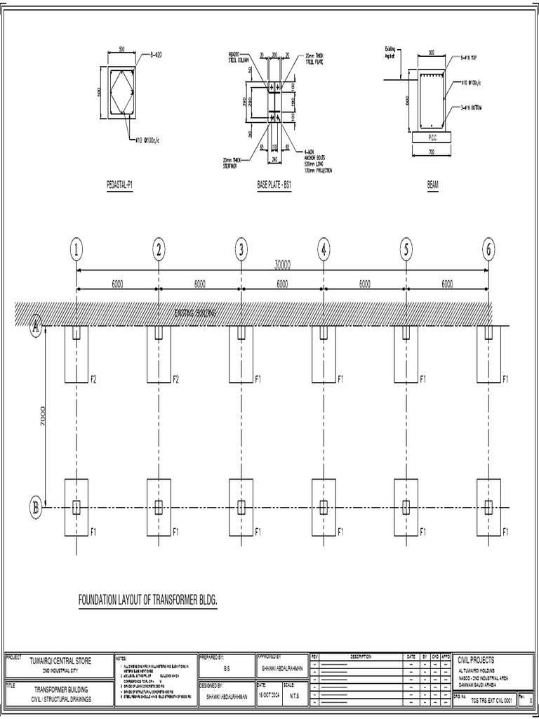TCS Transformer Room-Model - pdf1 | PDF | Structural Engineering ...