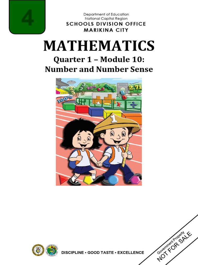 Math Gr4 Qtr1-Module-10 Formatted 24pages | PDF | Quiz | Mathematics