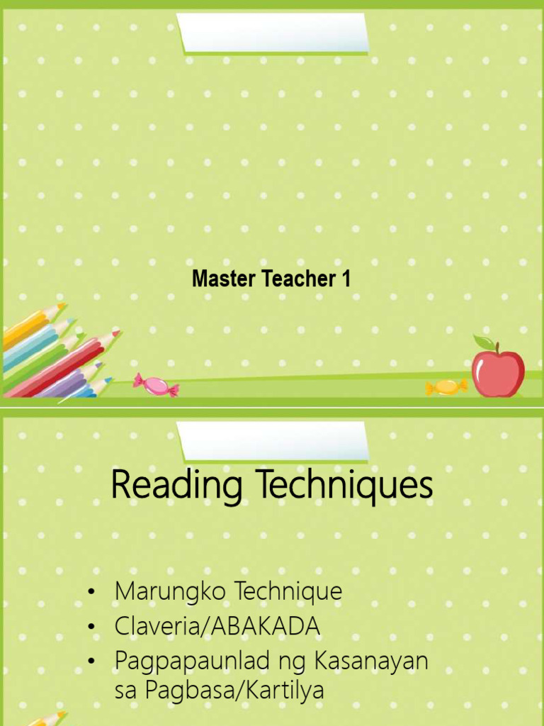 Teaching Reading Techniques and Materials For Non Readers: Mrs. Debbie ...