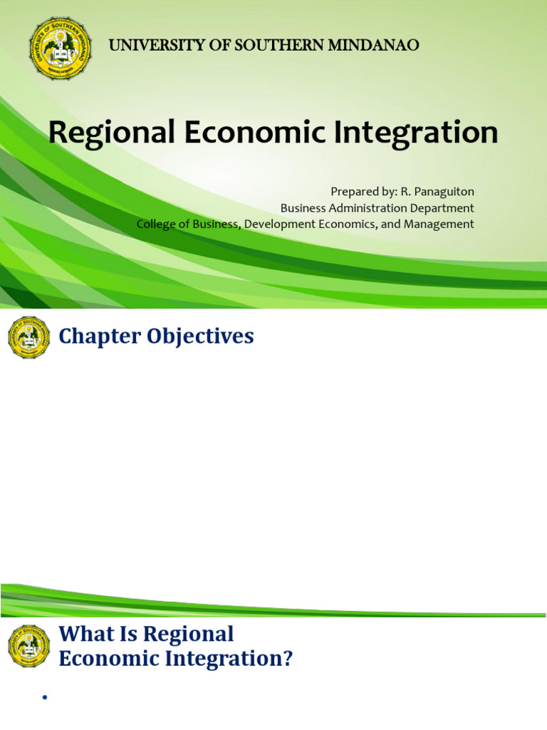 Chapter 5 Presentation | PDF | Economic Integration | European Union