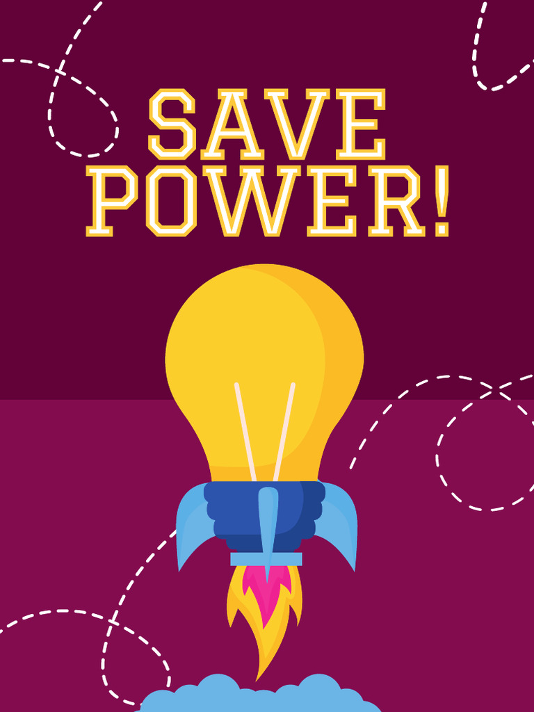 Power Saving Poster - Primary School 2 | PDF
