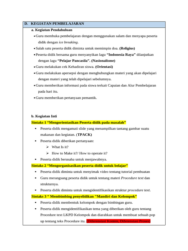 langkah-langkah ukin | PDF