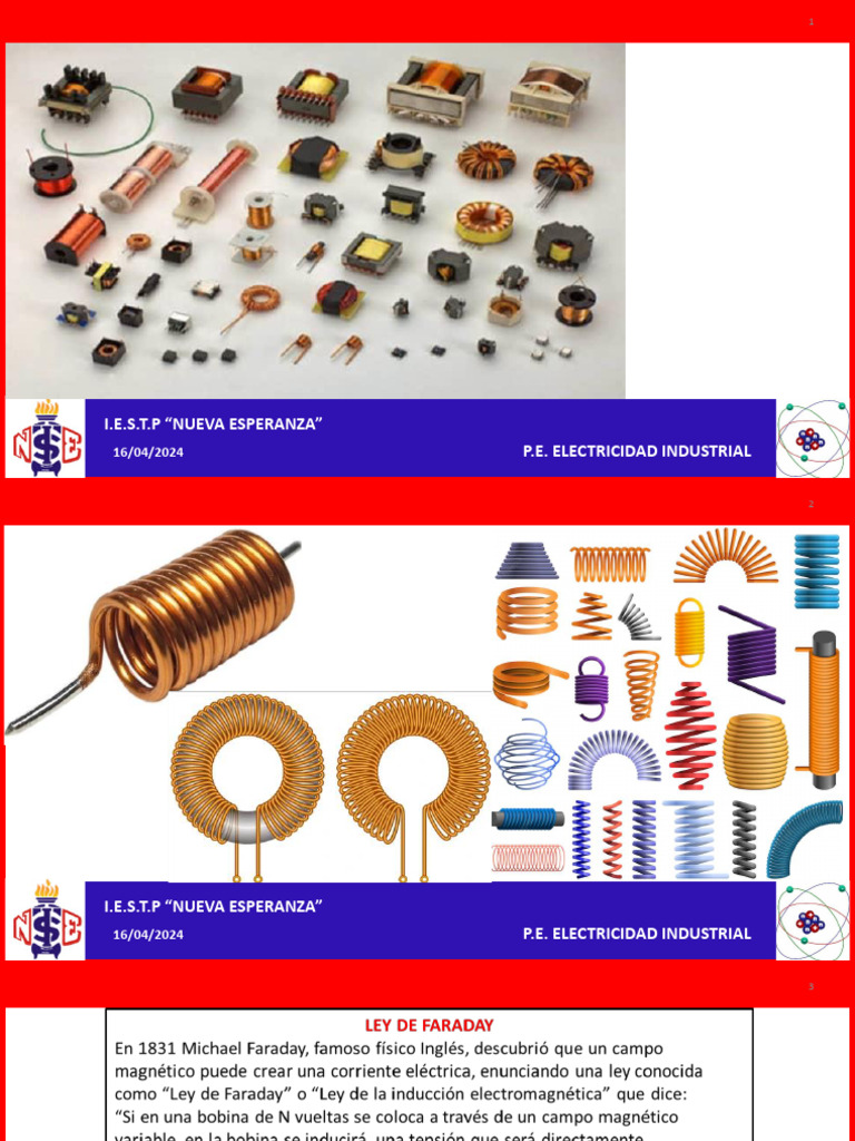 2 Construcción de Bobinas E | PDF | Poder (Física) | Cantidades fisicas