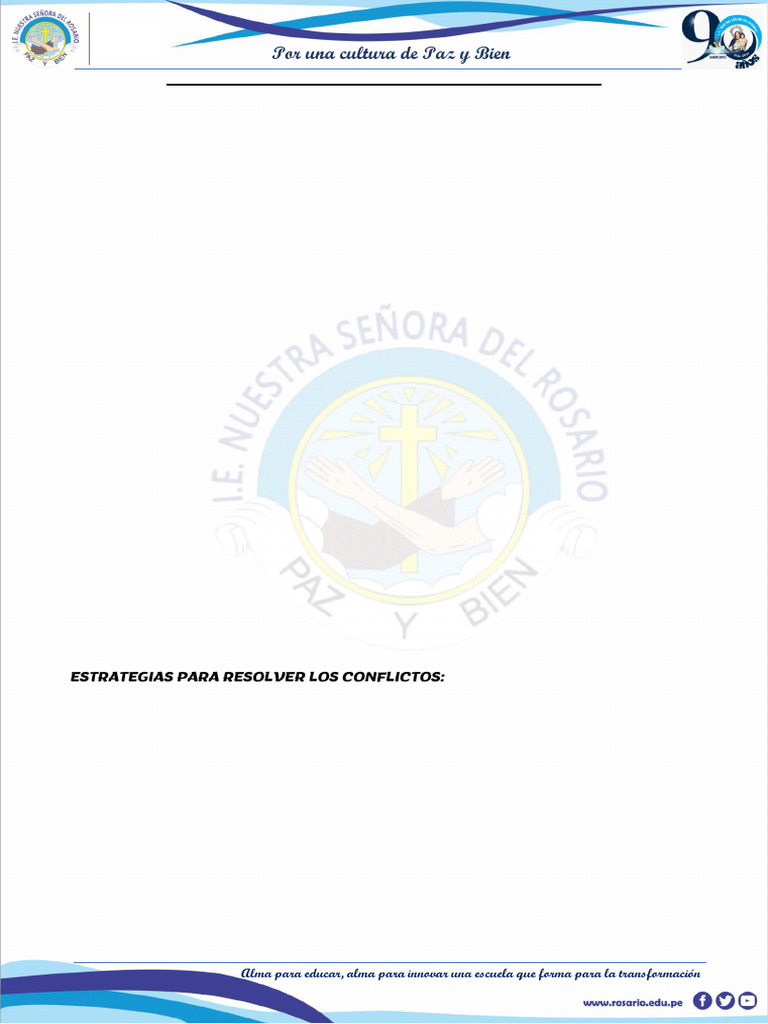 HOJA DE INFORMACIÓN #1 - DPCC 2do IV Bim | PDF | Conflicto (proceso) | Empatía