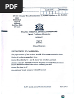 Uce Math Guide Uneb 2024 | PDF