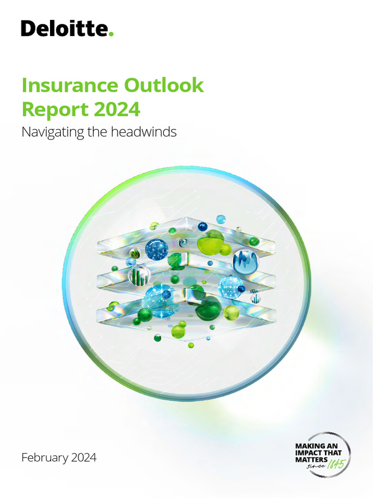 Deloitte Insurance Outlook 2024 Report | PDF | Insurance | Life Insurance