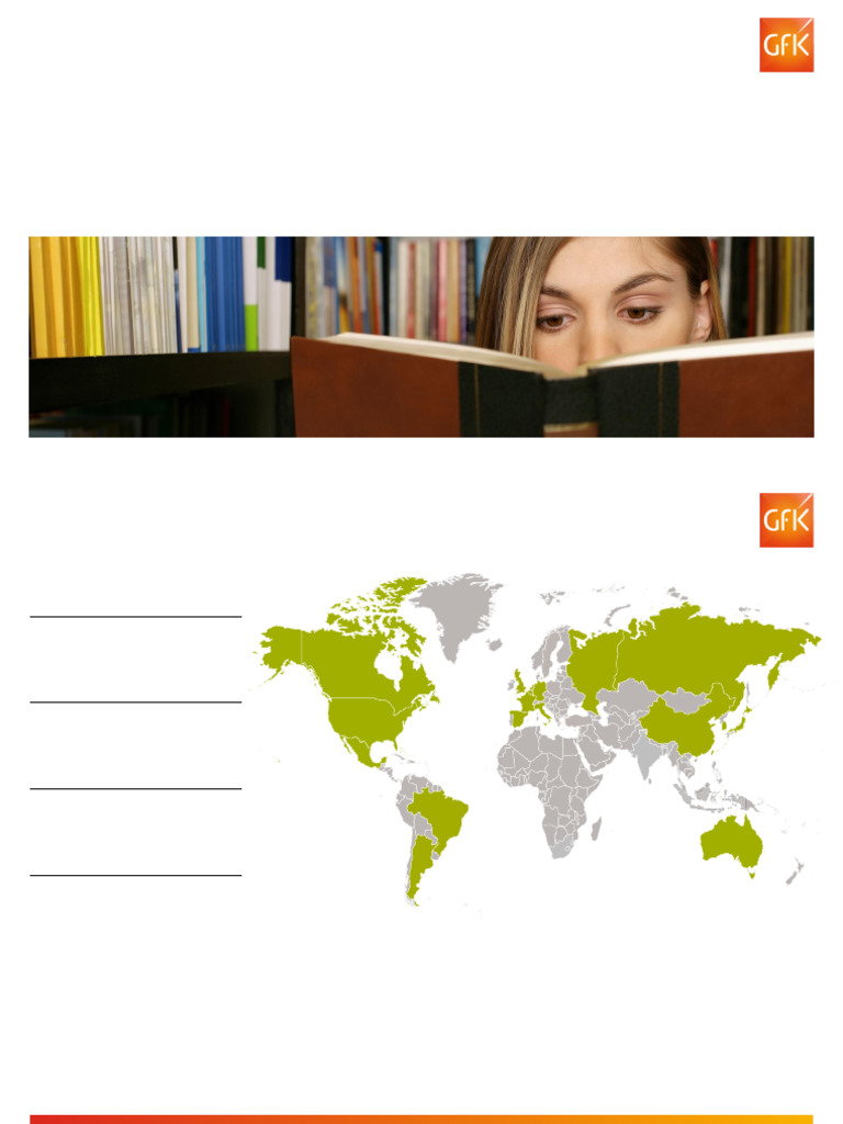 Global GFK Survey - Frequency Reading Books - 2017 | PDF