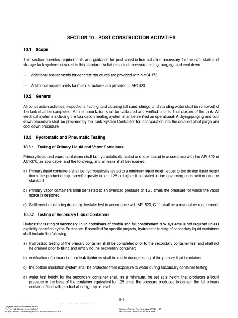 API 62 - Section 10 | PDF | Ammonia | Nitrogen