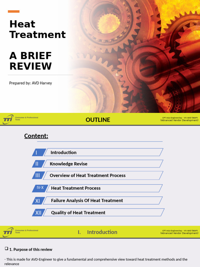 Heat Treatment Review | PDF | Deformation (Engineering) | Heat Treating
