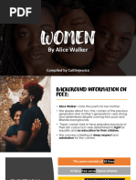 WOMEN by Alice Walker | PDF | Poetry