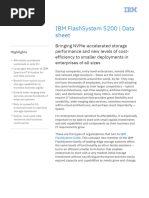 IBM FlashSystem 5200 Product Guide | PDF | Cloud Computing | Solid ...